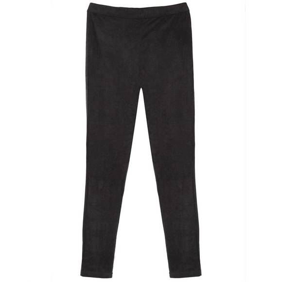 MEMOI | Bottoms | New Memoi Girls Micro Suede Legging In Black | Poshmark